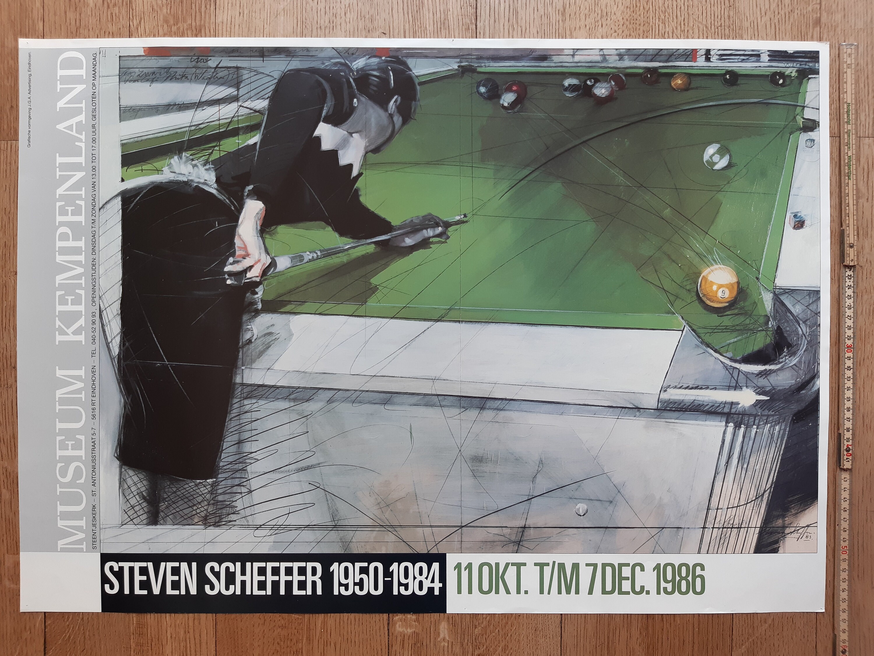 Steven Scheffer Original Art Exhibition Poster - Etsy