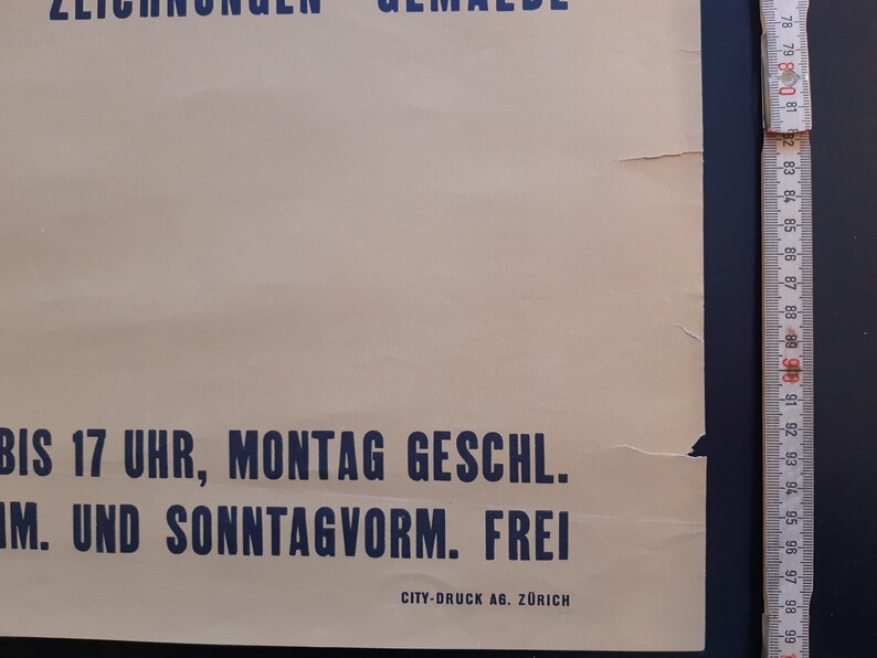 Wilhelm Busch Original Art Exhibition Poster - Etsy