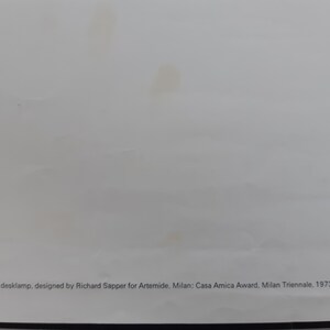 Design Review V&A 1975 Richard Sapper Original Poster - 20.1"×29.9" (51 ...