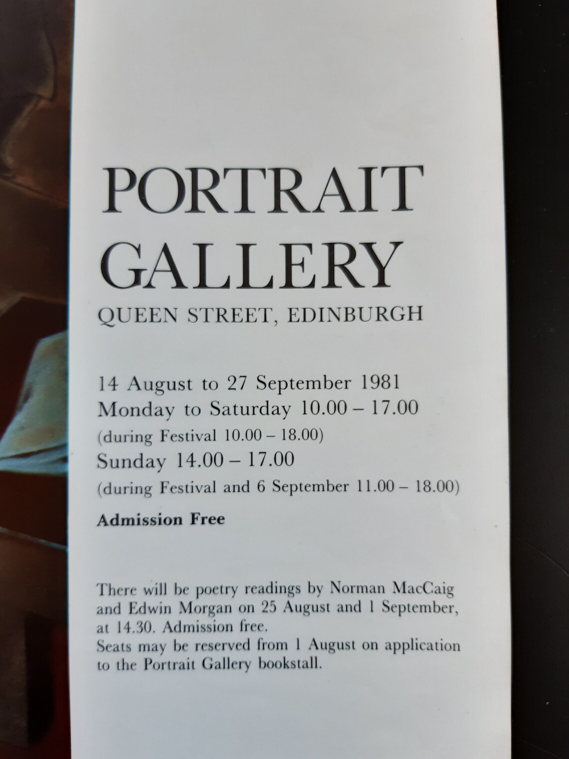 Sandy Moffat Original Exhibition Poster - Etsy