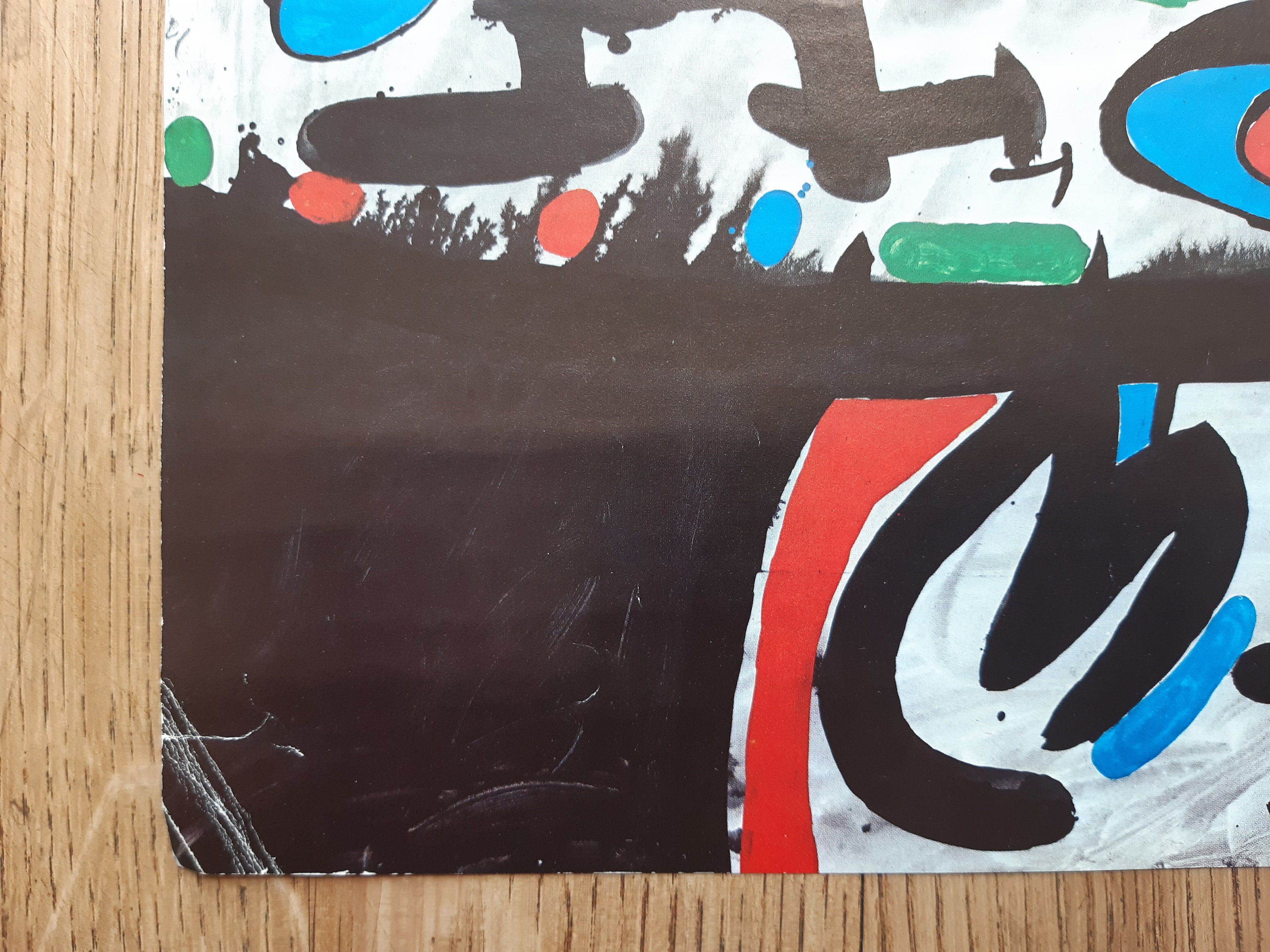 Miro original art exhibition mini-poster sold by Isabelle Martin | SKU ...