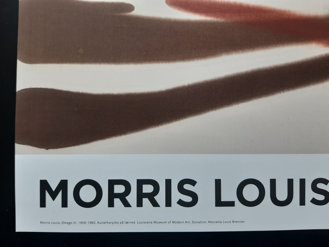 Morris Louis Original Art Print - Etsy