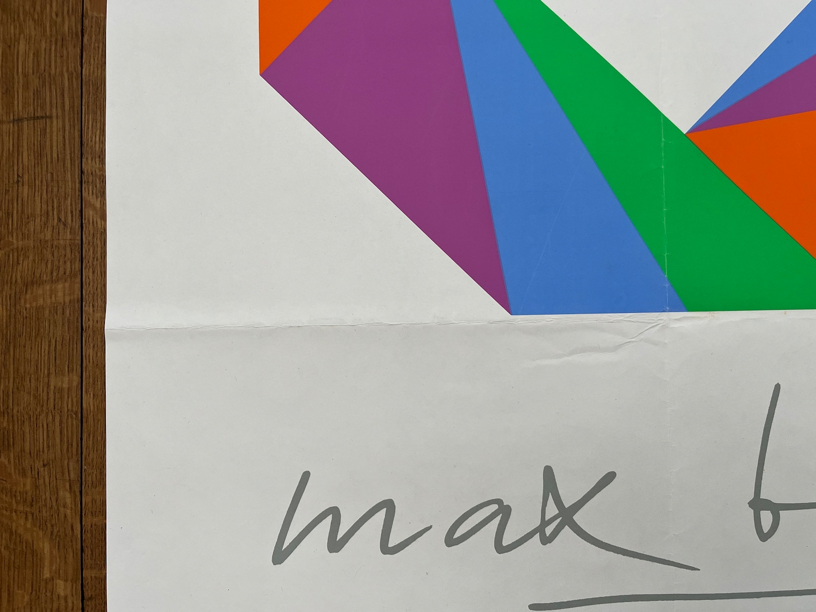 Max Bill Original Exhibition Poster Folded - Etsy