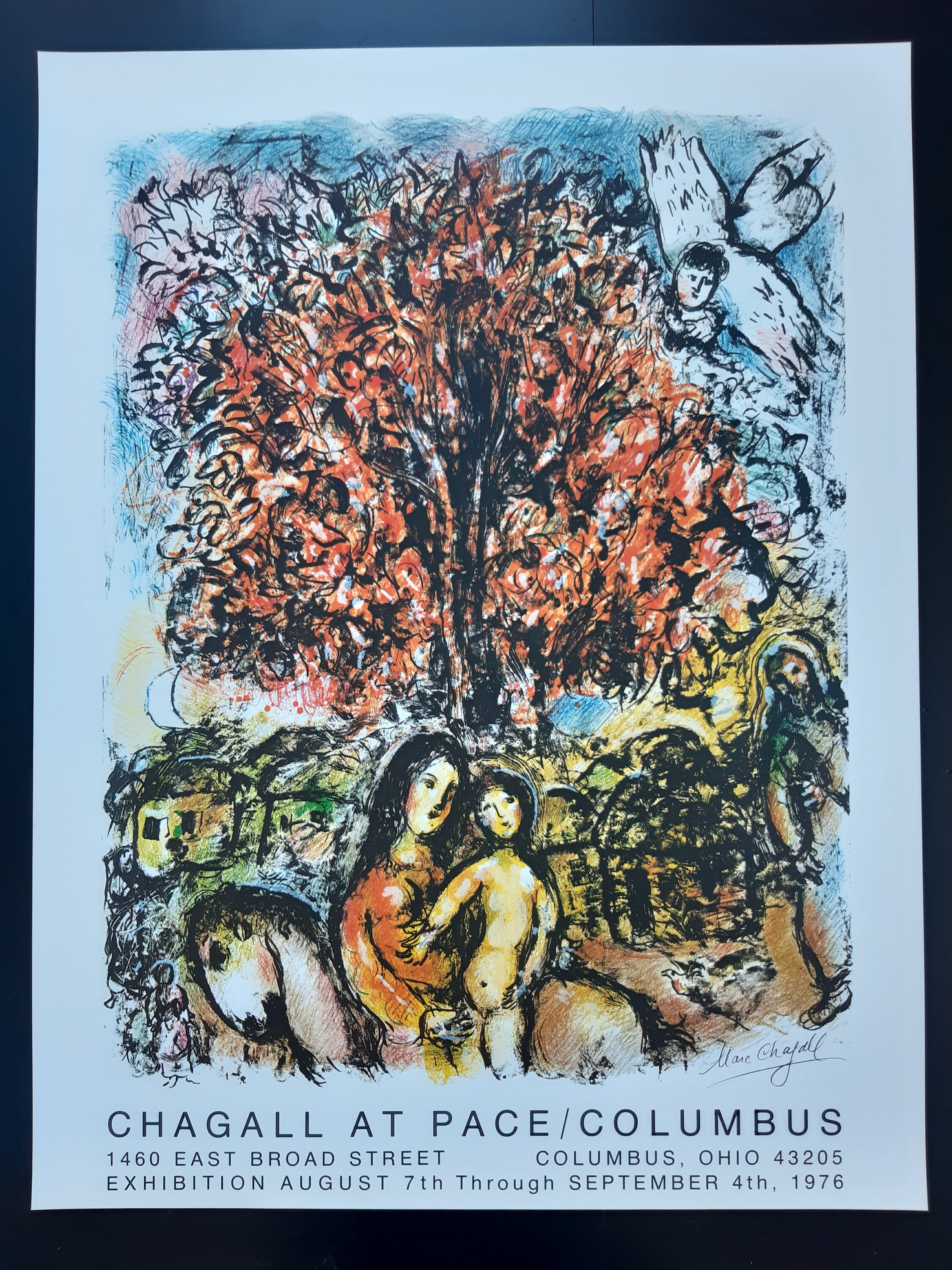 Marc Chagall Original Art Poster - Etsy