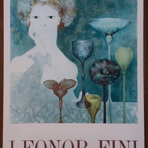 Leonor Fini Original Art Exhibition Poster - 19.7"×33.5" (50×85cm) - Etsy