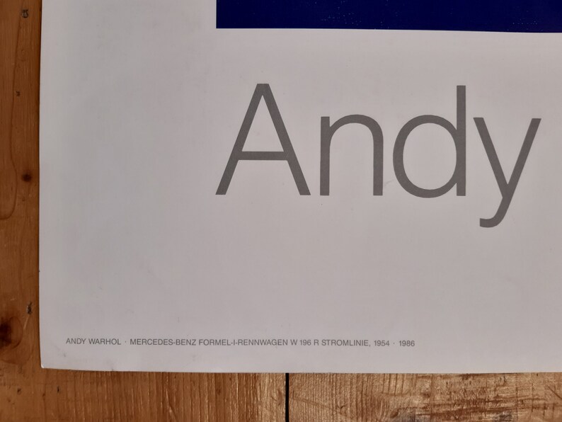 Andy Warhol Original Art Poster - Etsy