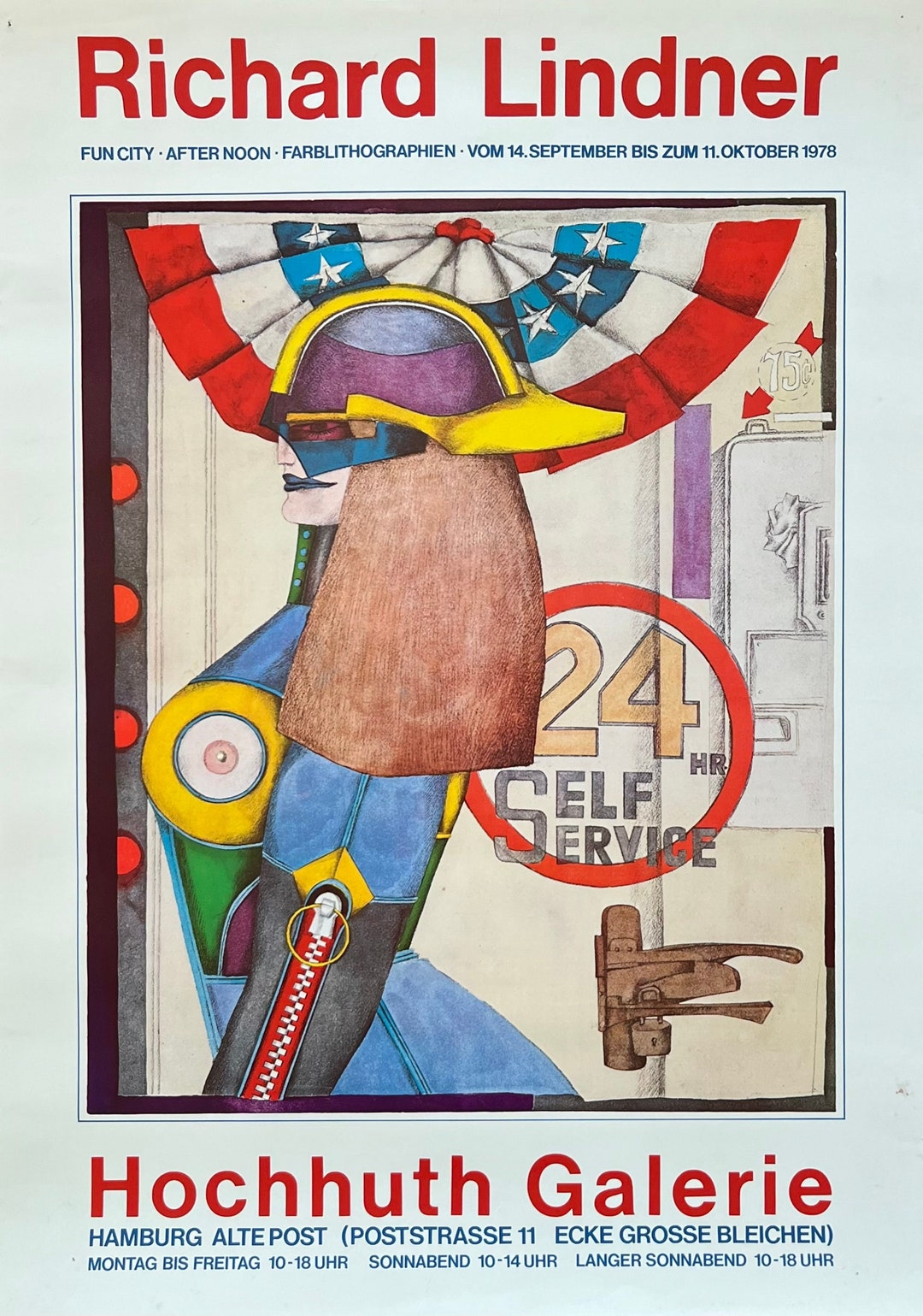 Richard Lindner Original Art Exhibition Poster Pop Art - 24.7"×34.4 ...