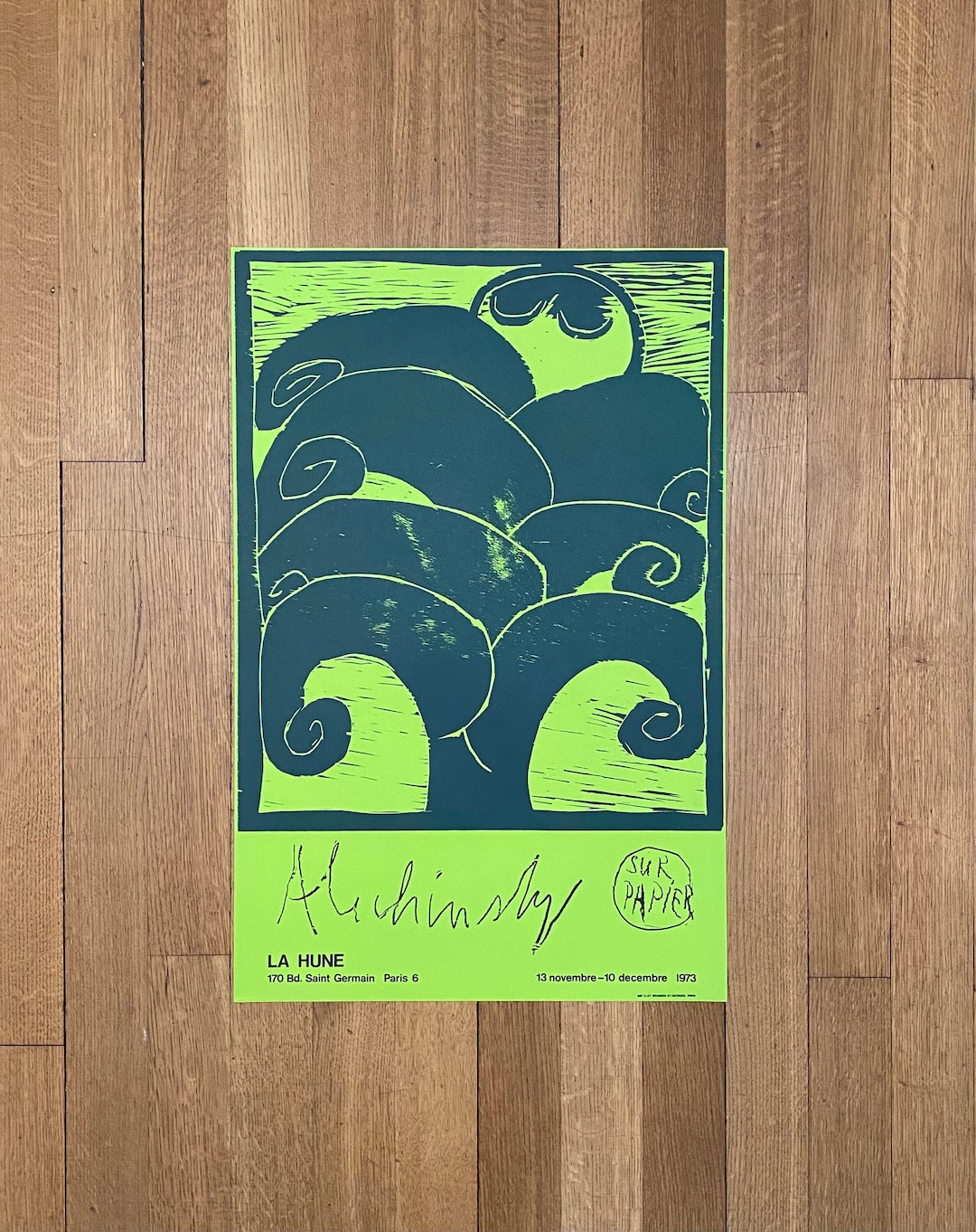 Alechinsky Art Exhibition Poster - Etsy