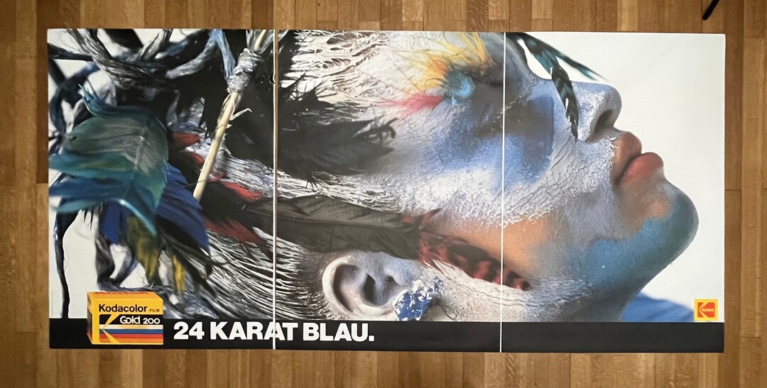 Kodacolor Gold 200 Original Art Poster - 106.3"×50.4" (270×128cm) - Etsy