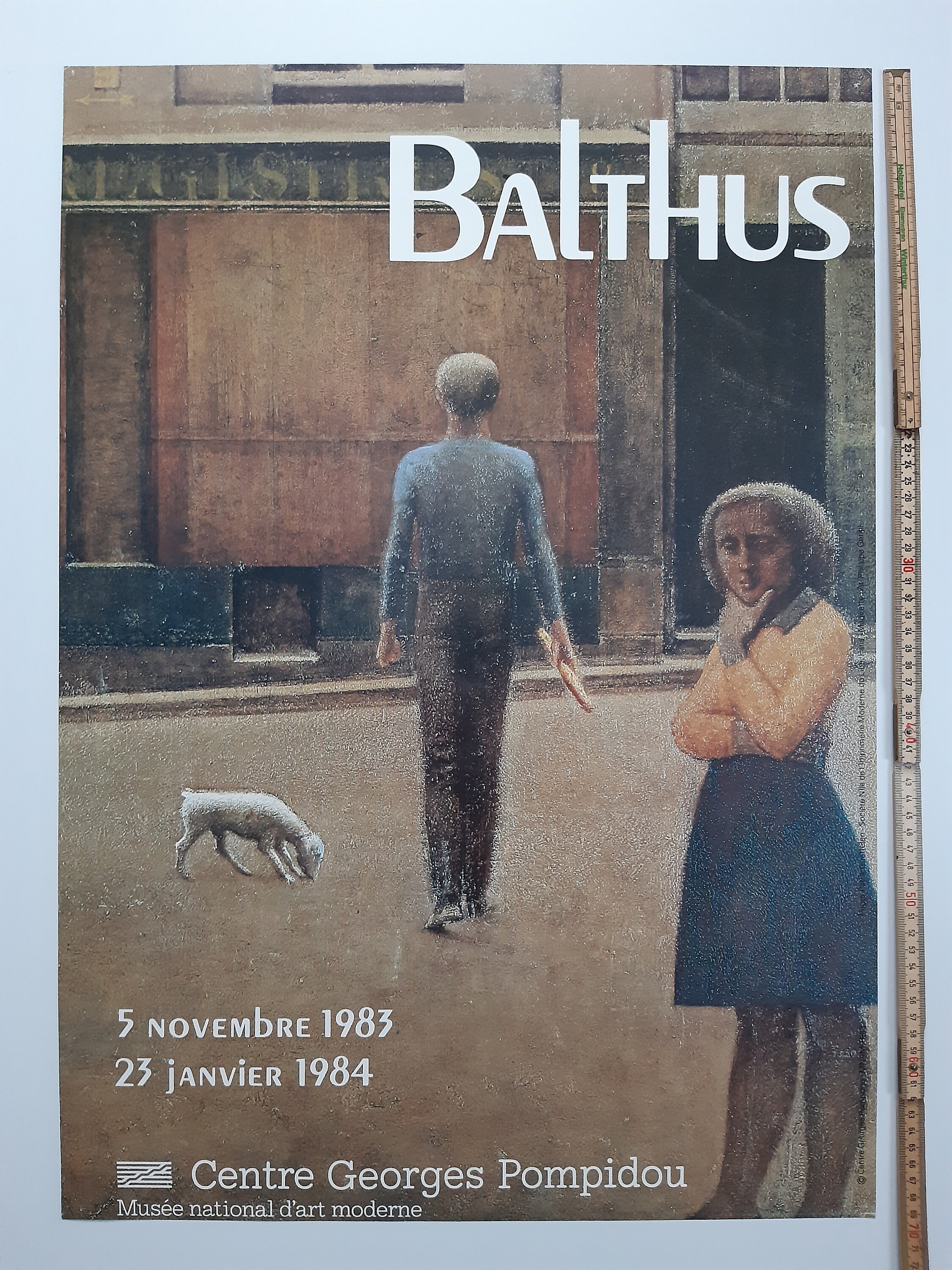 Balthus Original Art Exhibition Poster | Etsy