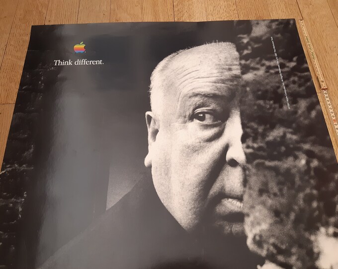 Apple think Different Original Art Poster - Etsy