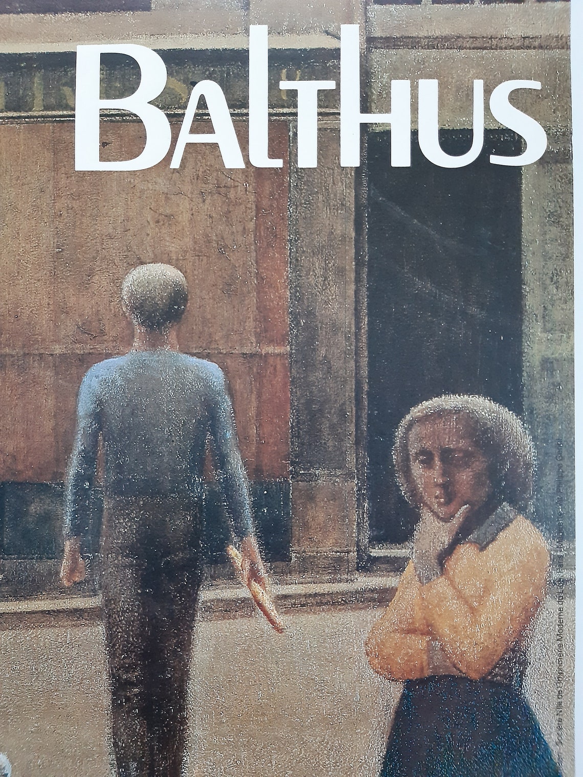 Balthus Original Art Exhibition Poster | Etsy