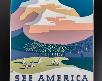 Lithograph Poster - Etsy