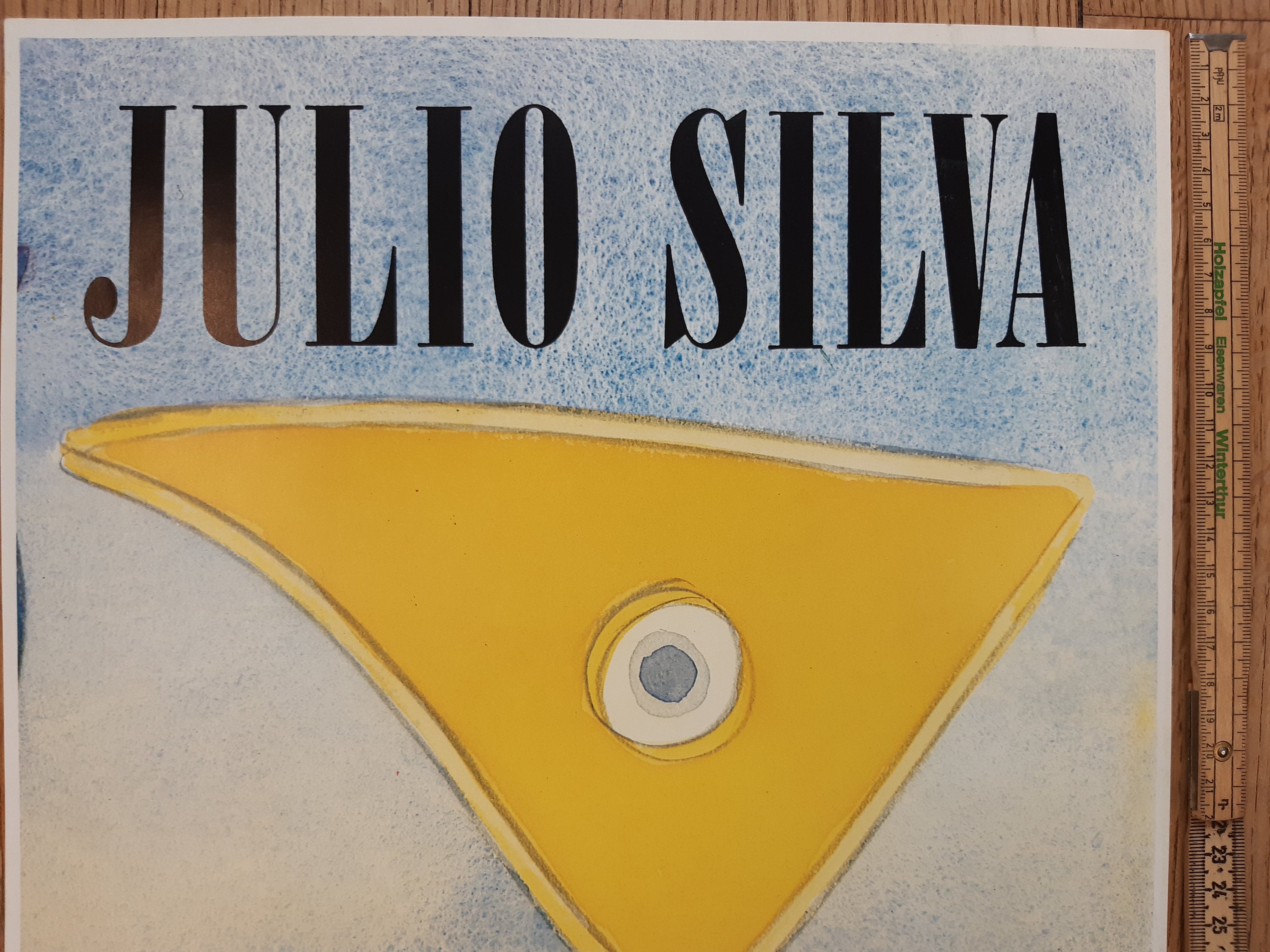 Julio Silva Original Art Exhibition Poster - Etsy