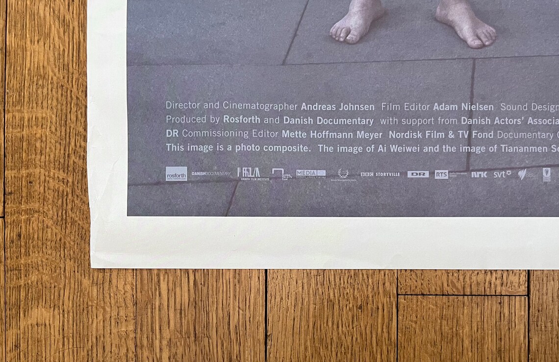Ai Wei Wei Original Film Poster - 35.2"×41.3" (89.5×105cm) - Etsy