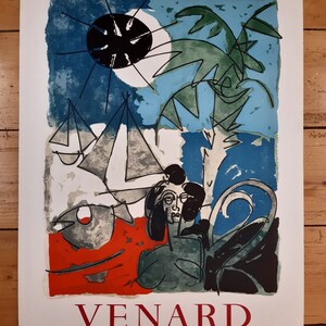 Claude Venard Original Art Poster - Etsy