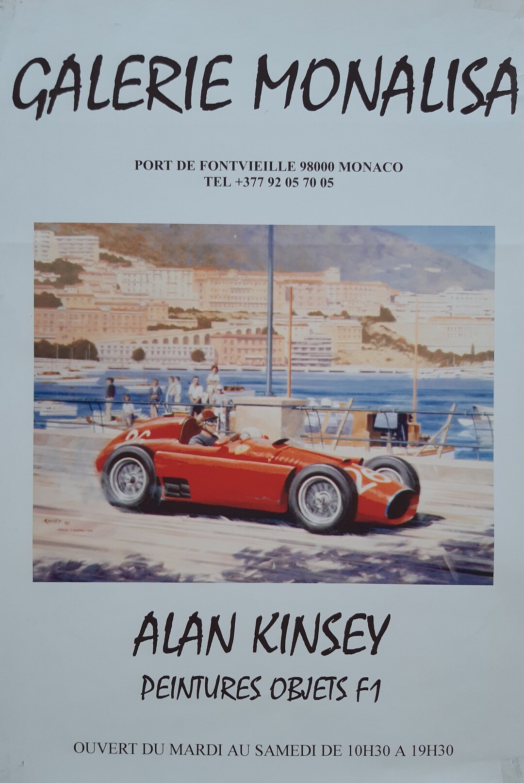 Alan Kinsey Original Art Poster - 13.0"×18.9" (33×48cm) - Etsy