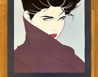 Patrick Nagel Signed Screenprint Poster Original Art Mid Century the ...