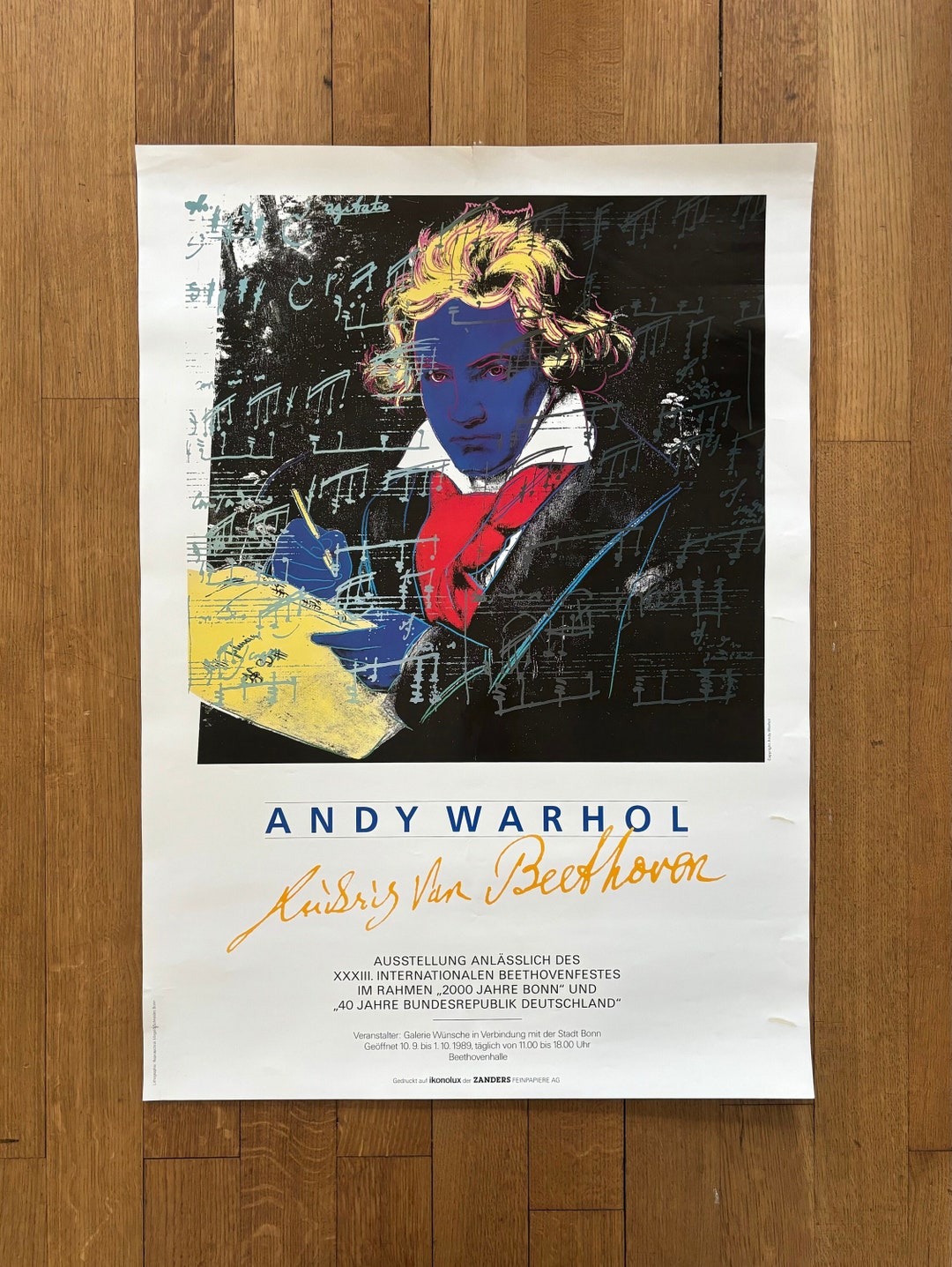 Andy Warhol Original Art Poster - Etsy