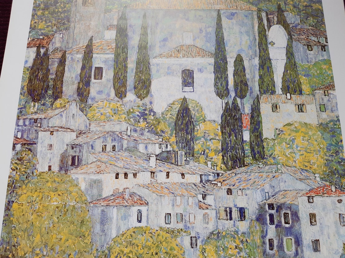 Klimt Original Art Poster - Etsy