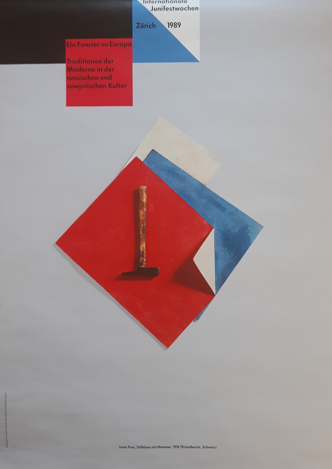 Ivan Puni Art Exhibition Poster - Etsy