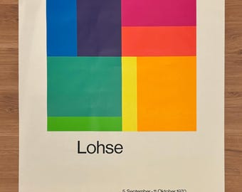 Richard Paul Lohse Original Art Poster 23.433.1 59.584cm - Etsy