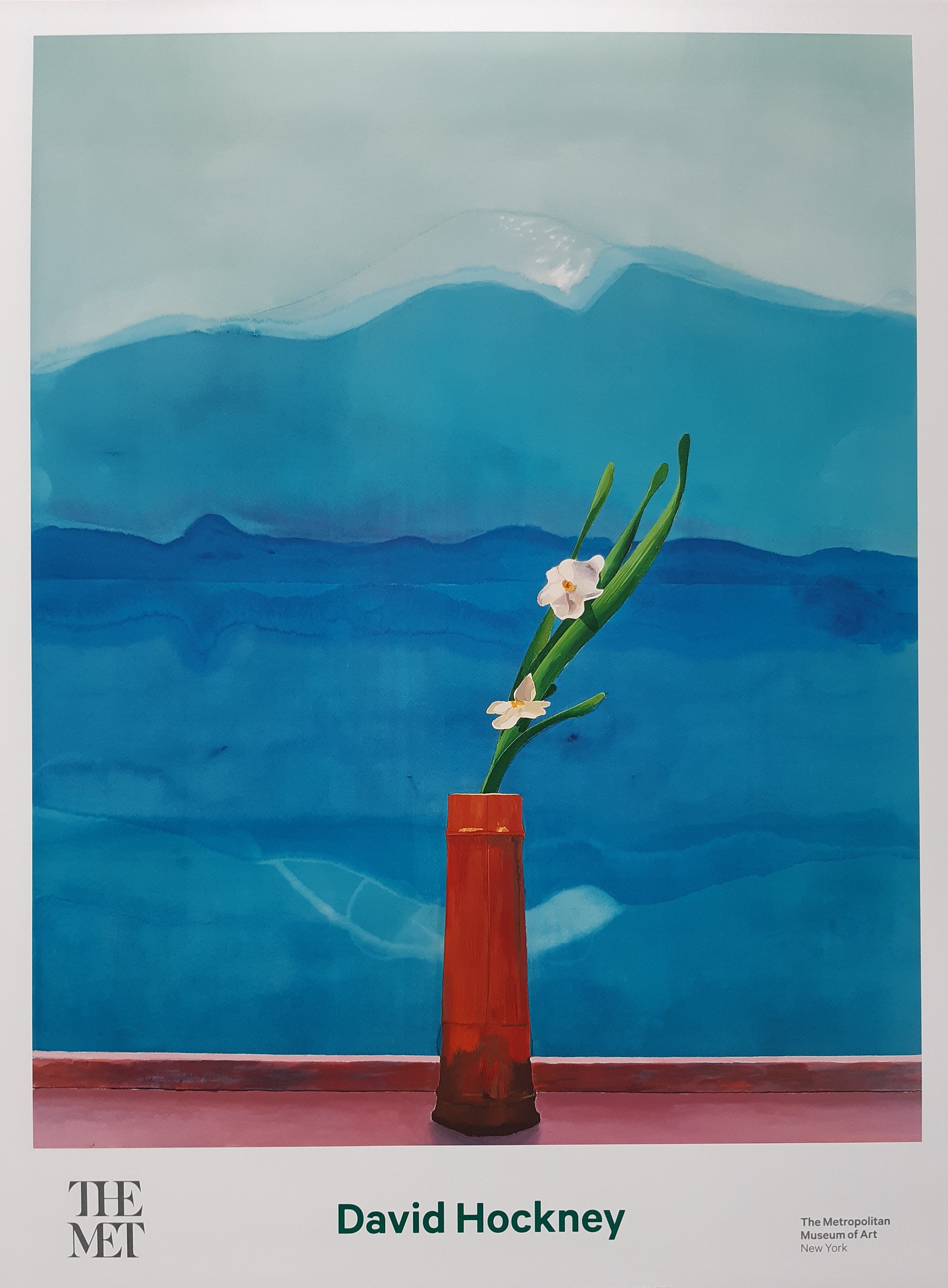 David Hockney Original Art Poster Mt. Fuji - Etsy