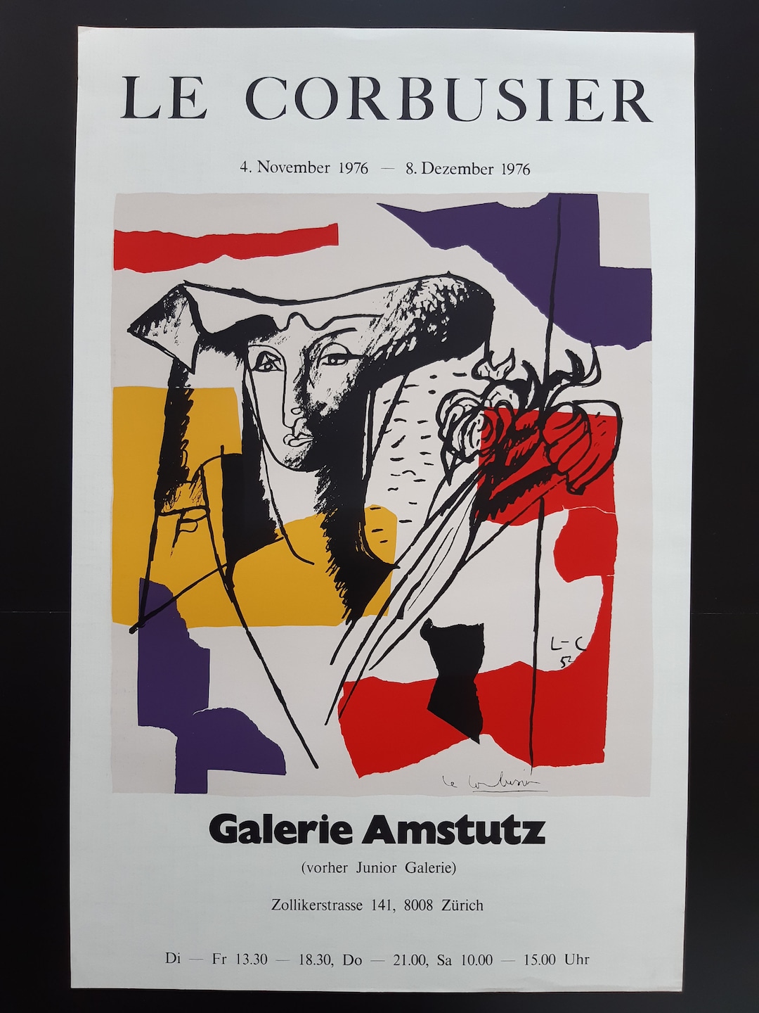 Le Corbusier Original Art Poster - Etsy