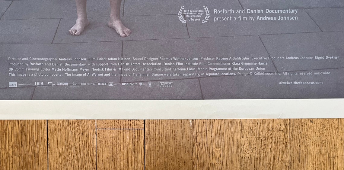 Ai Wei Wei Original Film Poster - 35.2"×41.3" (89.5×105cm) - Etsy