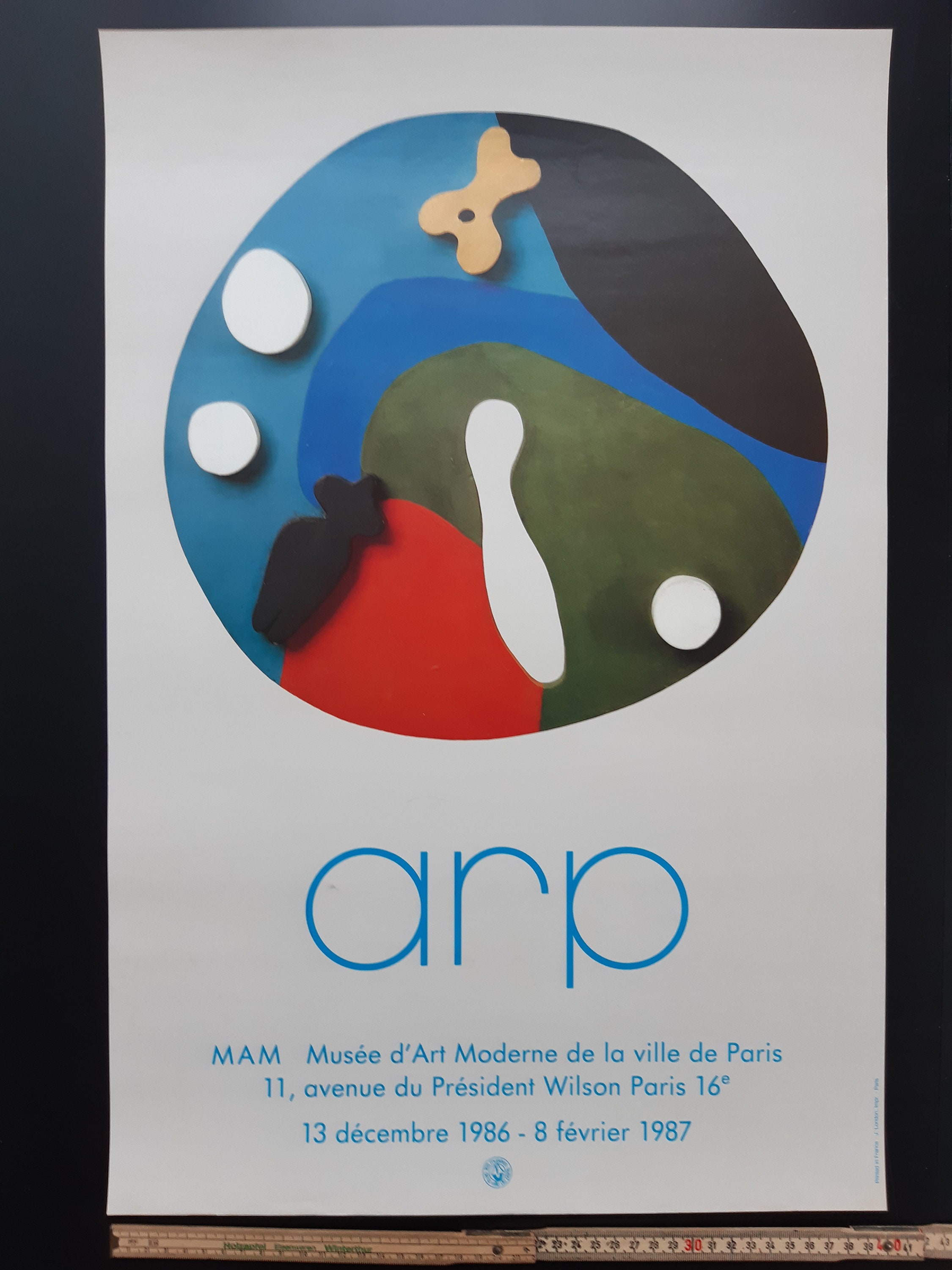 Hans Arp Art Exhibition Poster - Etsy