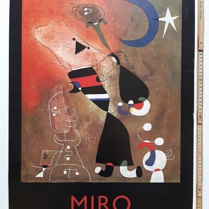 Miro Vintage Tate Gallery Art Print - 19.9"×28.7" (50.5×73cm) - Etsy