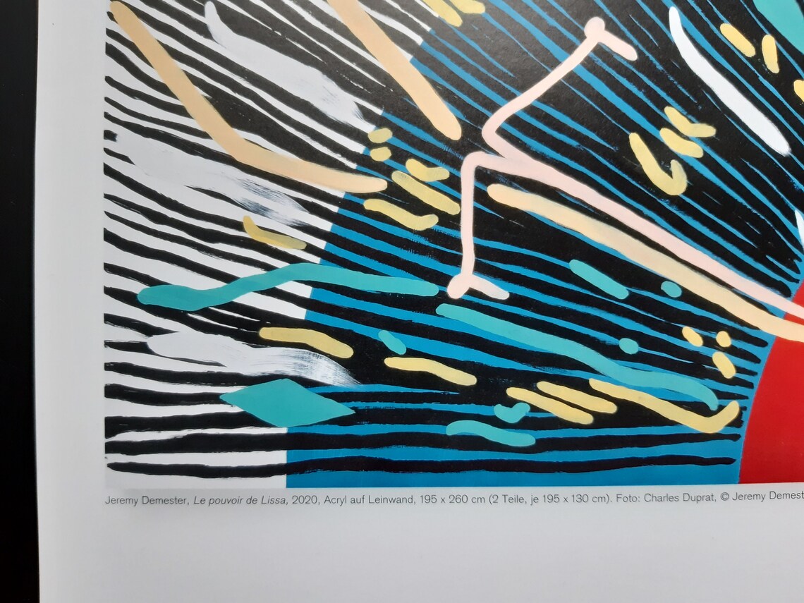 Jeremy Demester Art Exhibition Poster - 23.2"×32.9" (59×83.5cm) - Etsy