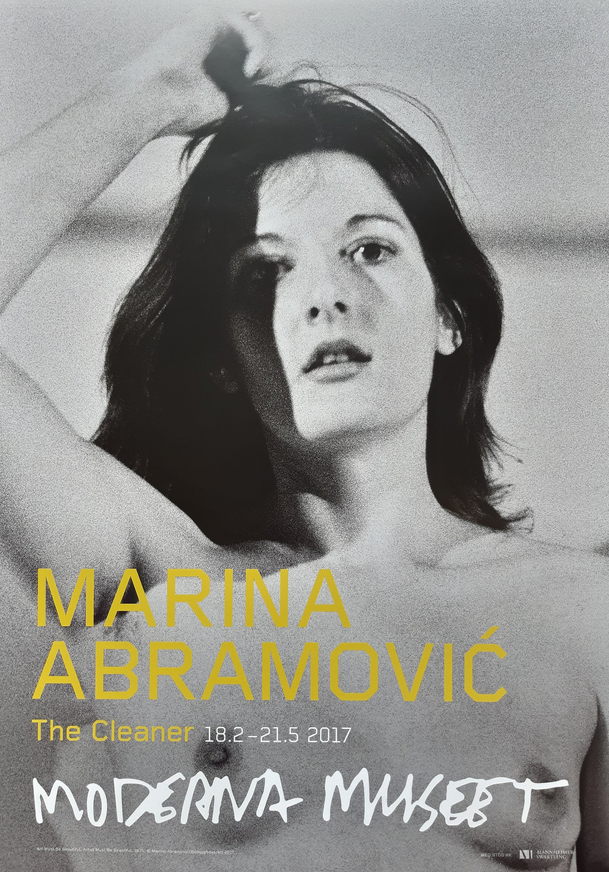 Marina Abramovic Photo Museum Poster - 27.6"×39.4" (70×100cm) - Etsy