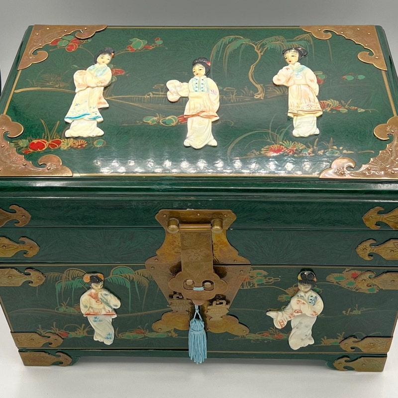 Chinese Jewelry Box - Etsy