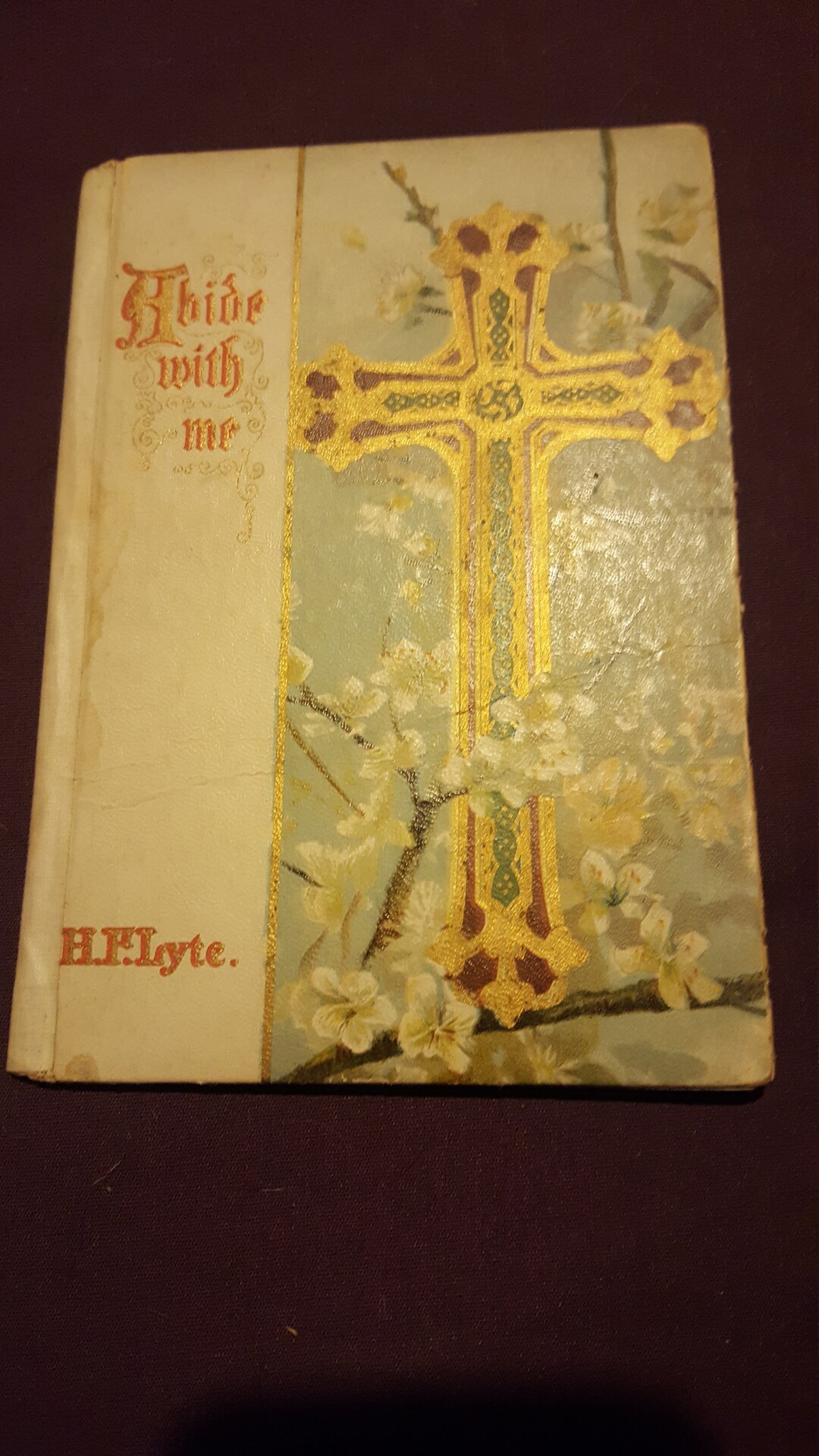 Abide With Me H.f.lyte Hymn Hard Cover - Etsy