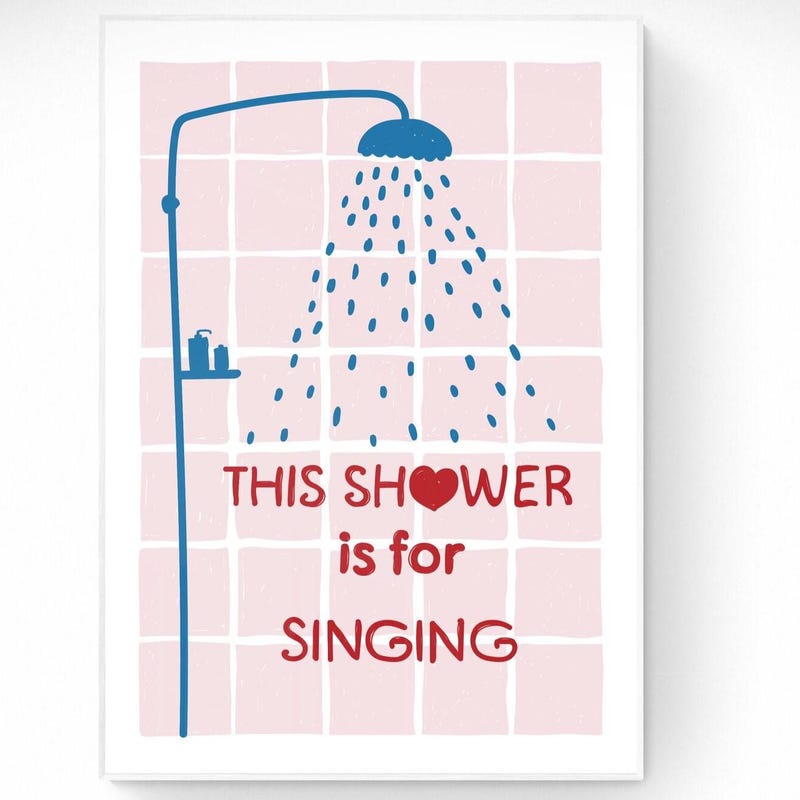 Singing Inspiration Print - Etsy