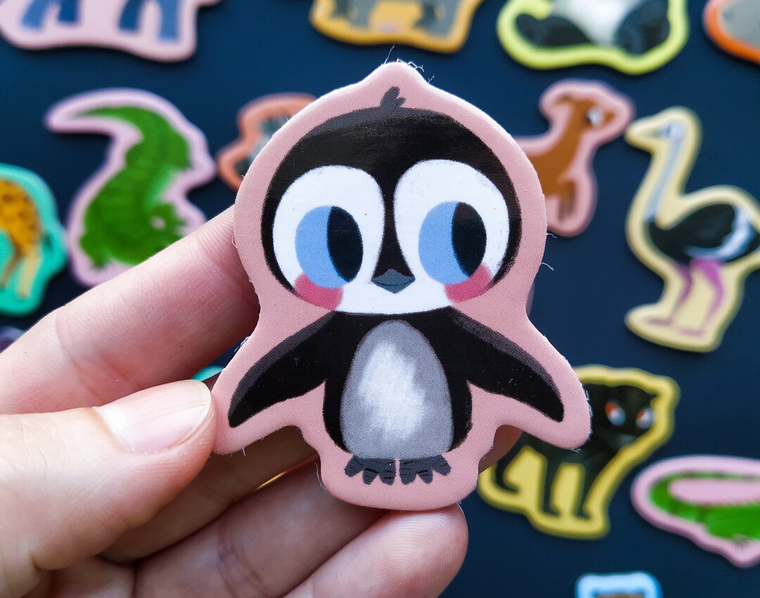 Cute Magnets for Kids, Safari Animals Magnets for Toddlers, Set of 20 ...