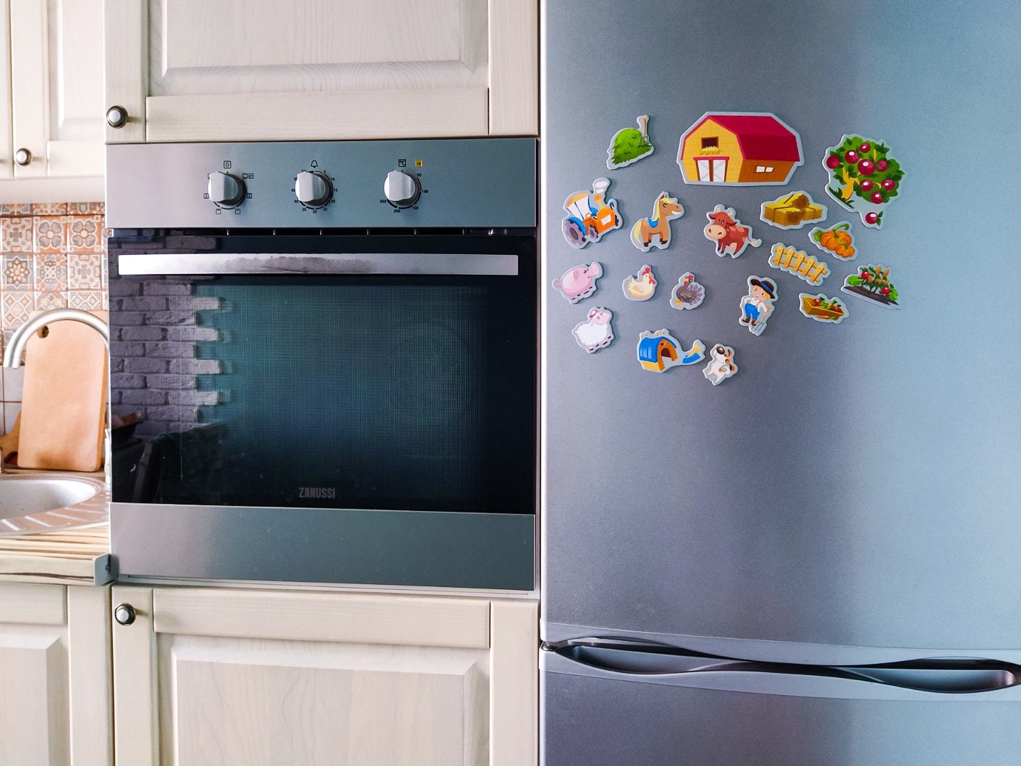 Farm Animals Magnets for Kids Set of 18 Old Macdonald - Etsy Australia