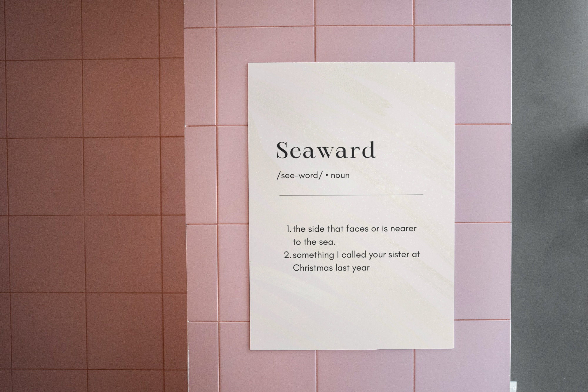 C-word Definition Print Cunt Definition Print Funny Gift Ideas Home ...