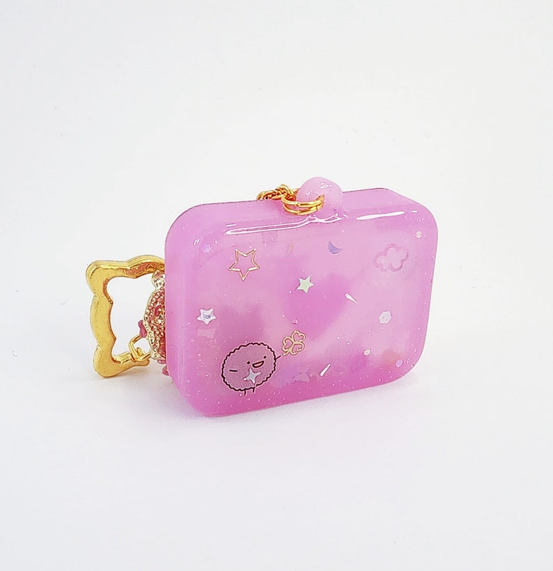 Romantic Letter Mail Shaker Charm, Letter Mail Shaker Purse Charm, UV ...