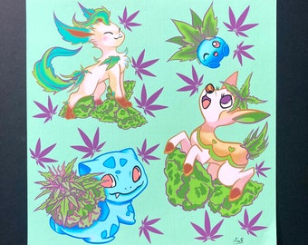 Weed Fan Art - Etsy