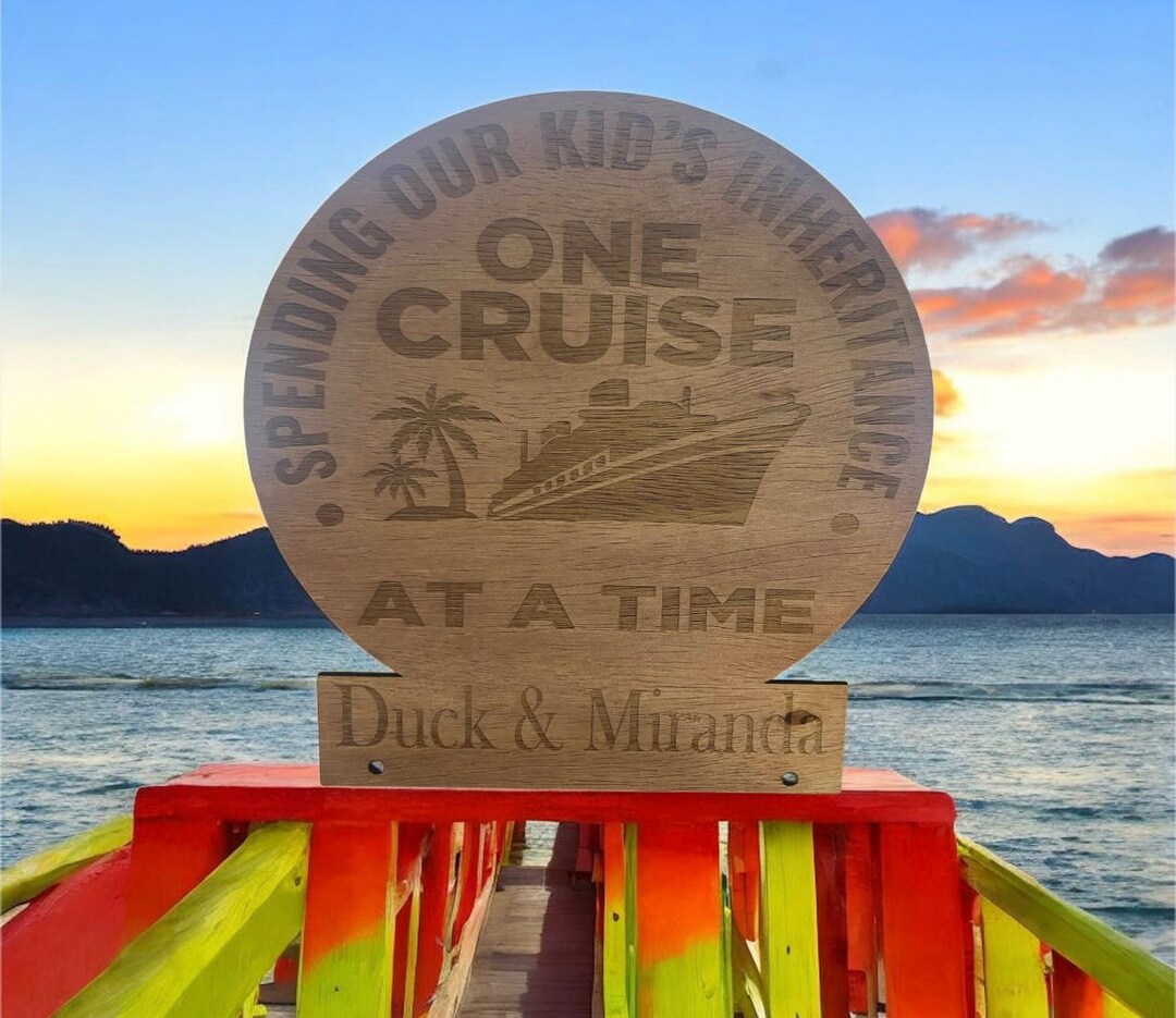 Custom Cruise Sign, Cruise Door Sign, Cruise Door Sign and Tags, - Etsy
