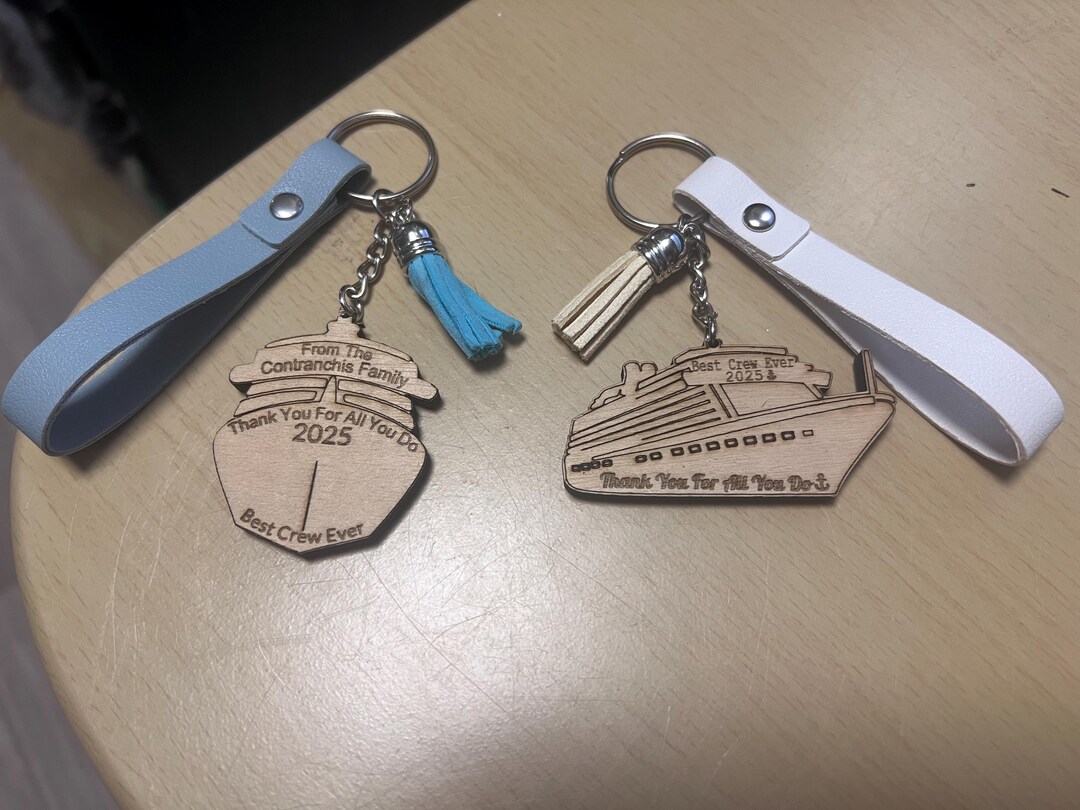 Cruise Crew Member Appreciation Token/keychain - Etsy