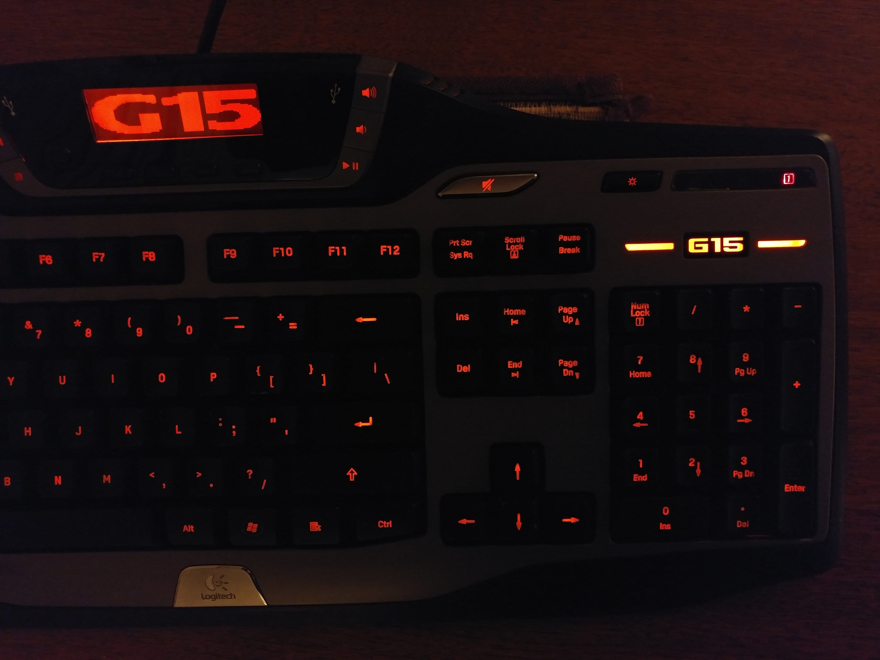 Logitech G 15 Keyboard Illuminated Work Gaming Essential With - Etsy