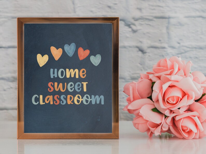 Home Sweet Classroom Printable | Classroom Print | Positive ...