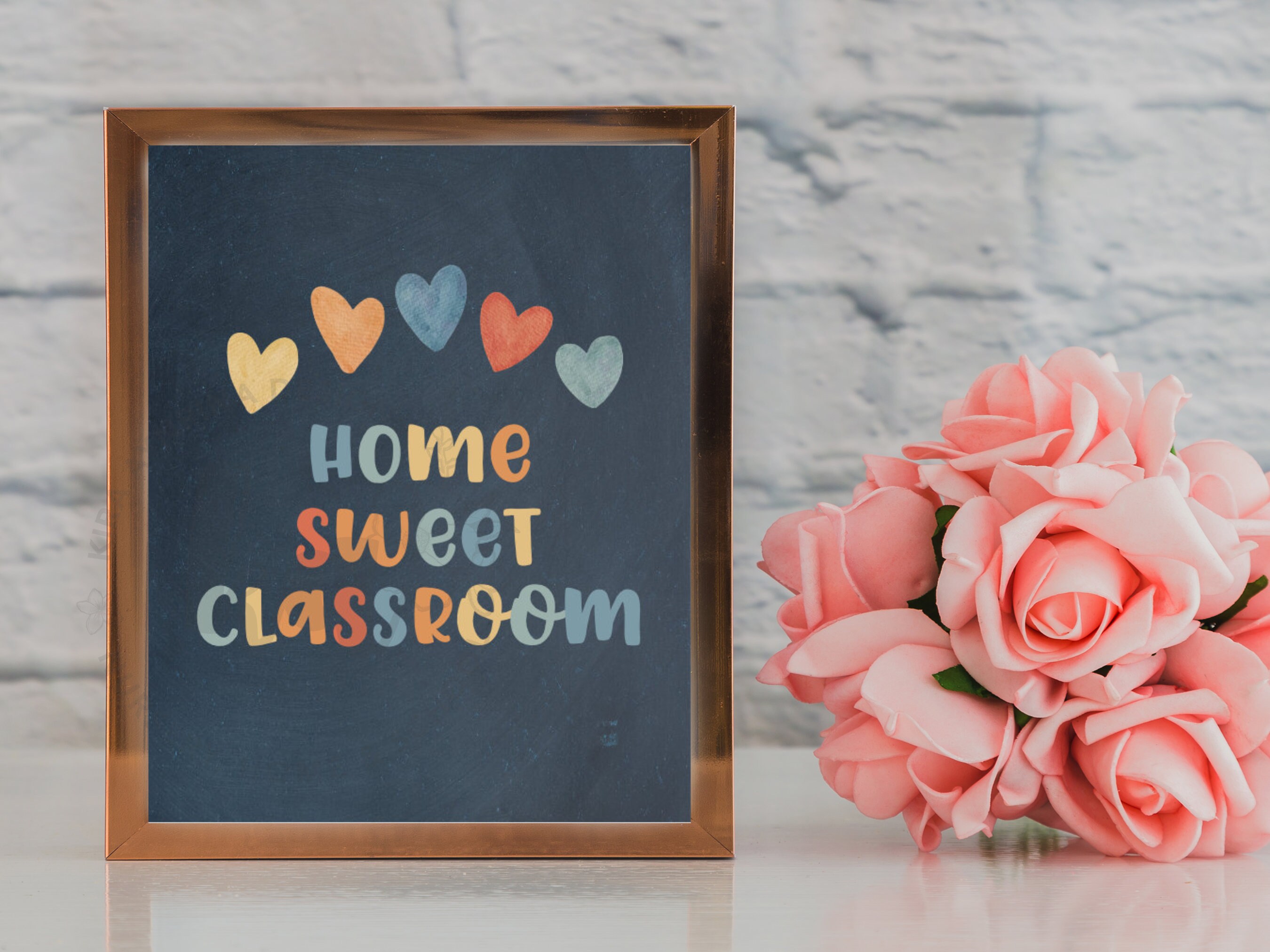 Home Sweet Classroom Printable Classroom Print Positive Inspirational ...