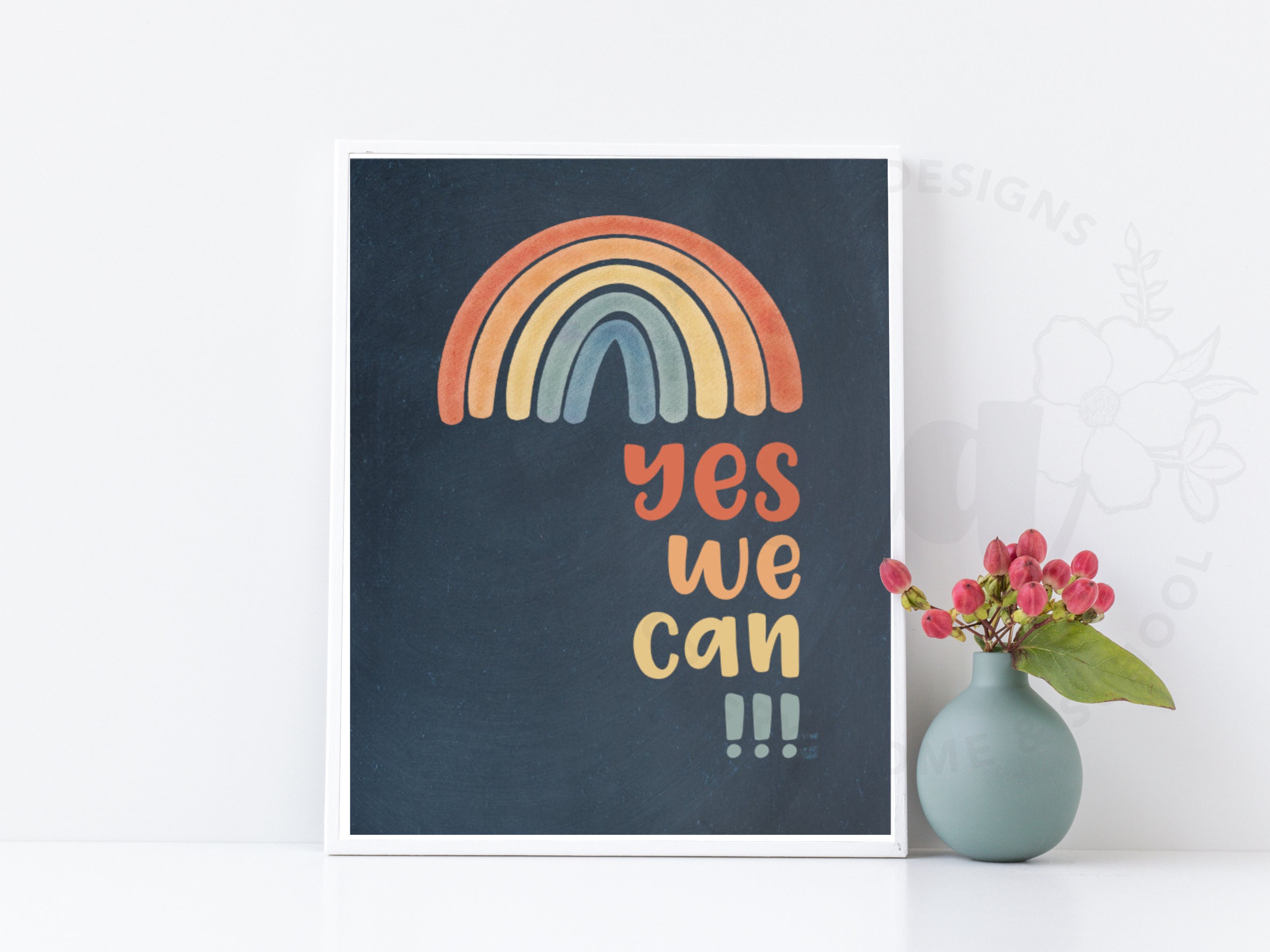 Classroom Bundle Printable Set A Classroom Print Positive Inspirational ...