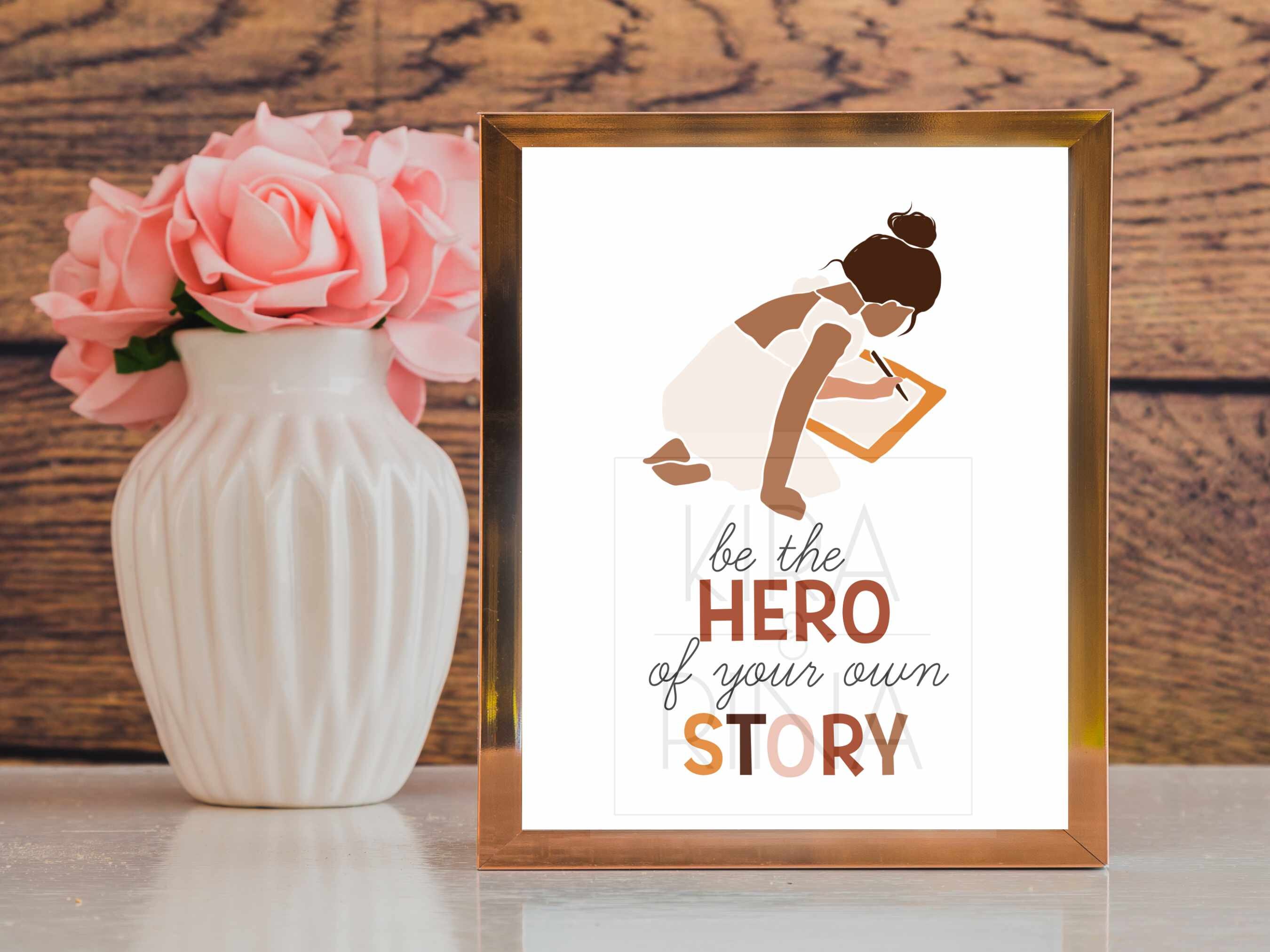 Be the Hero of Your Own Story Printable | Nursery or Kids Room | Be the ...