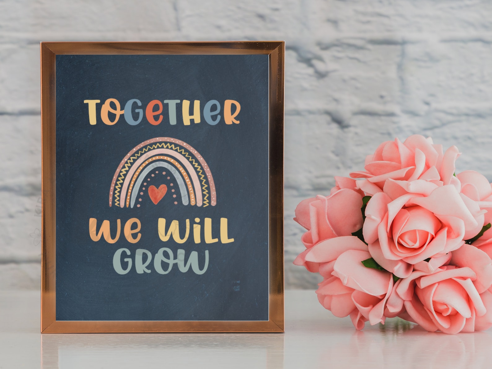 Together We Will Grow Printable | Classroom Print | Positive ...