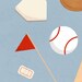 Baseball Art for Kids - Kid's Sports Poster - Printable Art - Blue Boy ...